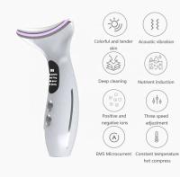 China Anti-Wrinkle and Anti-Aging Electric Neck Massager with ABS Stainless Steel Material for sale