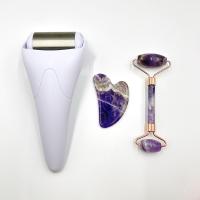 China Face Massage Set Jade Roller for Hair Regrowth Beauty Device and Natural Anti Aging for sale
