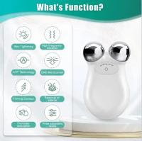 China Lotion Conduction Electric Massager for Facial and Neck Beauty EMS Lifting for sale
