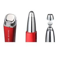 China Wireless Eye Massager Stick with Heated Warm Care Vibration and 10mm Roller Ball for sale