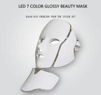 China Voltage 110V-240V 7 Color LED Face Mask Light Therapy for Skin Firming and Tightening for sale
