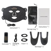 China 40*29.5cm LED Face Mask 4 Color Light Photon Acne Treatment Whitening Silicone Skin Care for sale