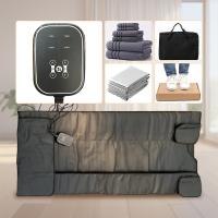 China Detox and Weight Loss Sauna Blanket with Red Light Waterproof Oxford Material 180x180cm for sale