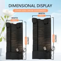 China Detox and Weight Loss Sauna Blanket with Red Light Waterproof Oxford Material 180x180cm for sale
