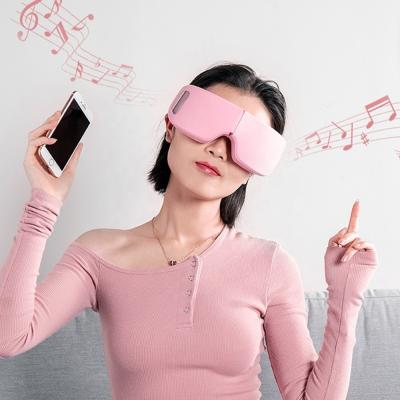 China Wireless Eye Massager with Vibration Heat and Relaxing Music Product size 210*78*33mm for sale