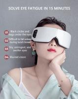 China Wireless Eye Massager with Vibration Heat and Relaxing Music Product size 210*78*33mm for sale
