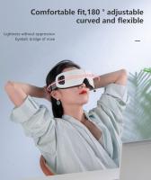 China Wireless Eye Massager with Vibration Heat and Relaxing Music Product size 210*78*33mm for sale