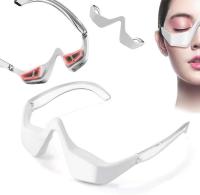 China Vibration Heating LED Light Technology for Eliminating Dark Circles Jade Eye Massager for sale