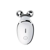 China Electric Skin Tightening Beauty EMS V Face Lifting Vibrating Microcurrent 3D Roller for sale