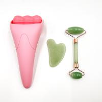 China Roller Beauty Device for Skin Rejuvenation and Injury Relief Natural Face Jade Roller for sale