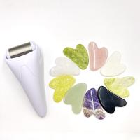 China Roller Beauty Device for Skin Rejuvenation and Injury Relief Natural Face Jade Roller for sale
