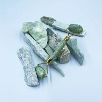 China Custom Magnetic Box Packaging Skin GuaSha Naturel Massage Jade Roller for Face Neck Body for sale