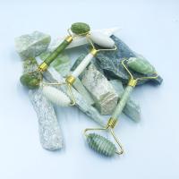 China Custom Magnetic Box Packaging Skin GuaSha Naturel Massage Jade Roller for Face Neck Body for sale