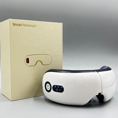 China Relaxing Bluetooth V4.2 Eye Massager With Heating Hot Compress And Vibration Therapy for sale