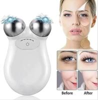 China ABS Stainless Steel Neck and Face Beauty Device with Colorful LED Photon Therapy for sale