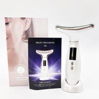 China RF EMS LED Photon Skin Tightening Neck Face Beauty Device Rated Power 2.5W Anti-Aging for sale