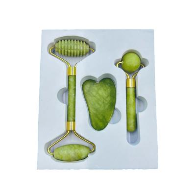 China 0.8kg 100% Natural Jade Stone Jade Roller Ball for Home Skin Facial Care in Box for sale