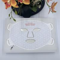China 4 Color Light Silicone LED Light Face Therapy Mask for Acne Treatment Energy 46mv/cm2 for sale
