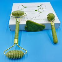 China 0.8kg 100% Natural Jade Stone Jade Roller Ball for Home Skin Facial Care in Box for sale