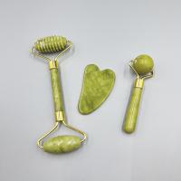 China Facial Beauty Custom Logo Gua Sha Set and Jade Roller for Face Healthcare Massage for sale