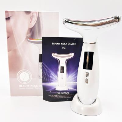 China Anti-Wrinkle Neck Face Beauty Device with Electric Massage and DC 5.0V Charging Voltage for sale