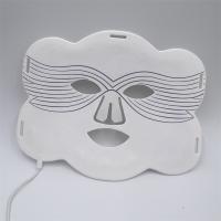 China Target Area Nose Customized Shapes Silicone LED Face Mask for Whitening and More for sale