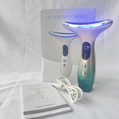 China Neck Beauty Skin Care Device Anti-Wrinkle Anti-Aging Electric Neck Massager for OEM ODM for sale