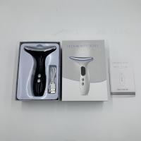 China EMS Heated Vibration Neck Face Lifting Beauty Device for Neck and Face Wrinkle Removal for sale