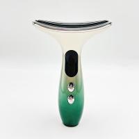 China EMS Heated Vibration Neck Face Lifting Beauty Device for Face and Neck Treatment Area for sale