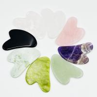China Natural Jade Facial Massage Roller Stone Private Label Gua Sha Set for Face Scrapping for sale