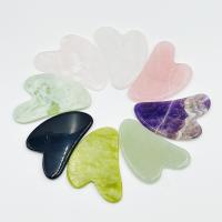 China Green Rose Quartz Facial Jade Massage Roller for Anti Aging Natural Xiuyan Crystal Jade for sale
