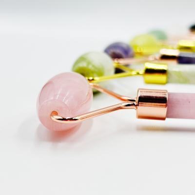 China Waterproof Jade Roller for Microneedling Natural Xiuyan Guasha and Jade Facial Roller for sale