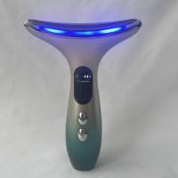 China Multi-Function Beauty Eqiupment Neck Face Massage EMS Heated Vibration Beauty Device for sale