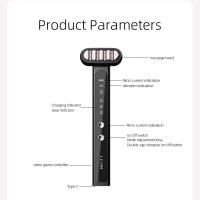 China Ems Vibrating Face Massager Lifting Eye Light Therapy Wand for Eyes Massager 46G for sale
