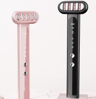 China Beauty Device HAND HELD Electric Massage Eye Wand with Red Light Therapy and EMS Vibrating for sale