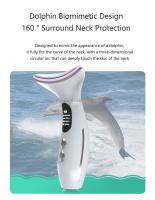 China Neck Lifting Massager Tightening Face Beauty Device with 2.5W Rated Power for sale