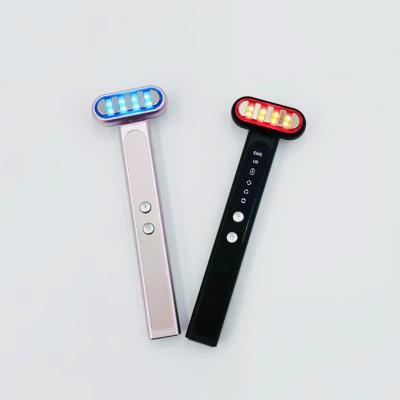 China Type C Plugs Metal PC Plastic Electric Eye Massage Pen Ems Vibrating Face Beauty Wand for sale