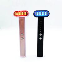 China Metal PC plastic Eye Lip Therapy Wand Ems Vibrating Face Massager Lifting Eye ce fcc rohs for sale