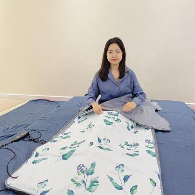 China Effective Heating Professional Sauna Blanket for Safe Weight Loss and Detox at Home for sale