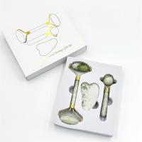 China Xiuyan Stone Handle Large Body Gua Sha Jade Roller Gua Sha for Sore Muscles Massager for sale