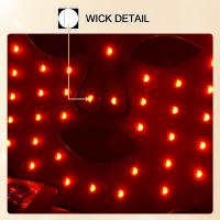China Target Area Body Compact Infrared LED Mask for Red Light Therapy Facial Treatment for sale