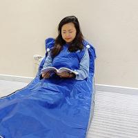 China Oxford Infrared Sauna Blanket 3 Zones Weight Loss Pain Relief Detox Slimming Machine for sale