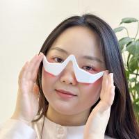 China Anti-aging Eye Massager with 2024 3D Vibration LED Red Light Therapy and Micro-current EMS for sale