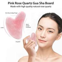 China Customized Logo Availabled Natural Jade Guasha Board for Face Lift and Cellulite Reduction for sale