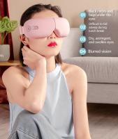 China Relaxing Eye Care Mask with Hot Compress Temperature 38-40C and Warm Vibration Massage for sale