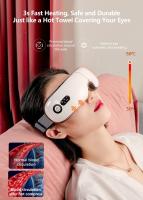 China Relaxing Eye Care Mask with Hot Compress Temperature 38-40C and Warm Vibration Massage for sale