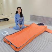 China Home Detox Far Infrared Heating Sauna Blanket with Red Light Therapy and Pore Cleansing for sale