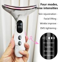 China 7 in 1 Face Lift Device Rated Power 2.5W Neck Face Device for Anti-Wrinkle Treatment for sale