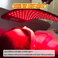 China 24w Red Light Therapy Panel with Stand Dimming Gear 4 Modes Output Voltage DC12V for sale