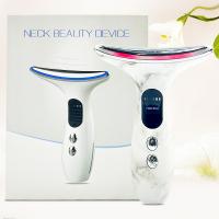 China Electric Neck Massage Device with Anti-Aging Function 3 in 1 Facial and Eye Massager for sale